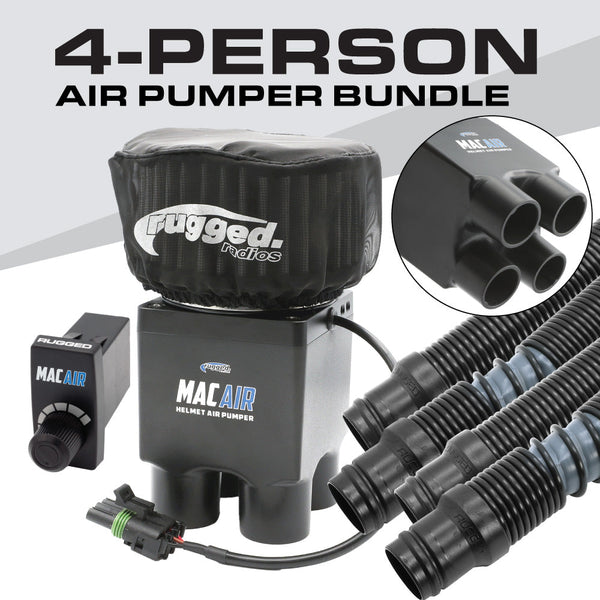MAC Air 4-Person Helmet Air Pumper (Bundle) – Ard Racing